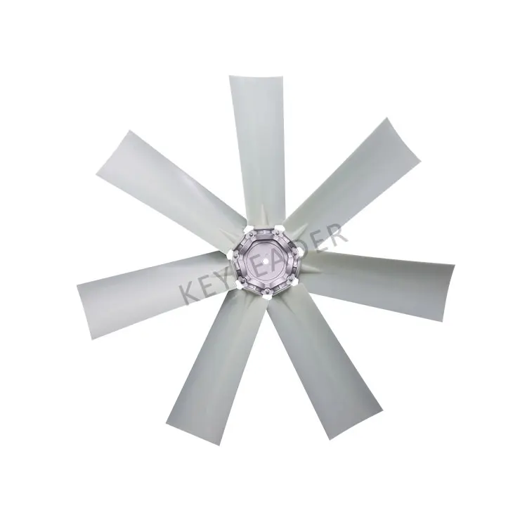 industrial axial fan blade 7 leaves radiator impeller for snow-making ...
