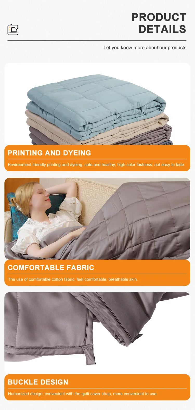 High Quality Custom Heavy Quilted Sherpa Fleece Blankets