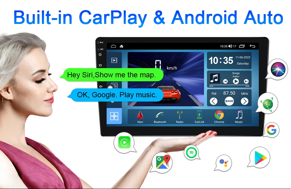 Universal 7870 Navigator - Advanced Android Car DVD Player