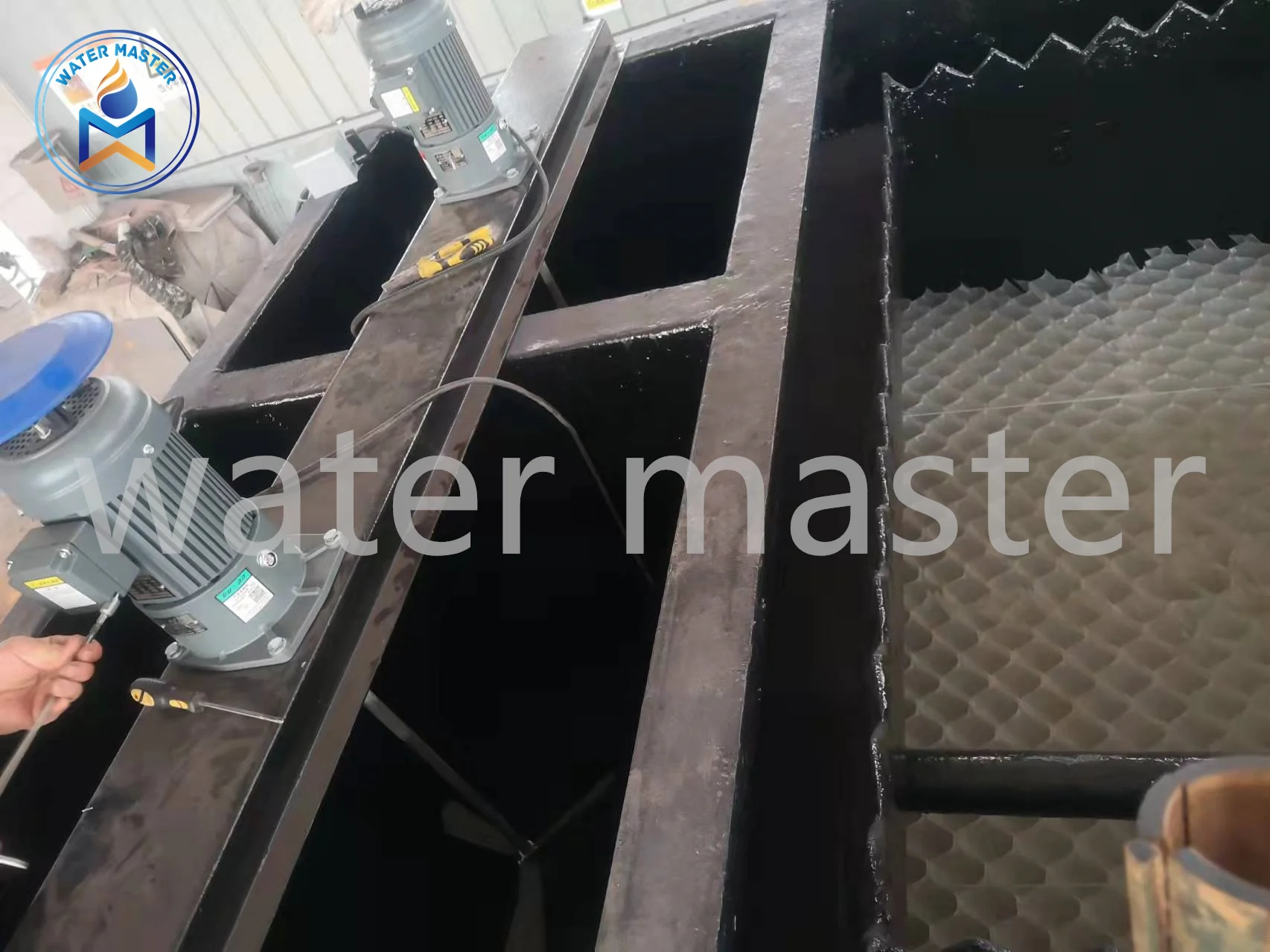 Coagulation Flocculation Lamella Clarifier Sedimentation Tank For ...