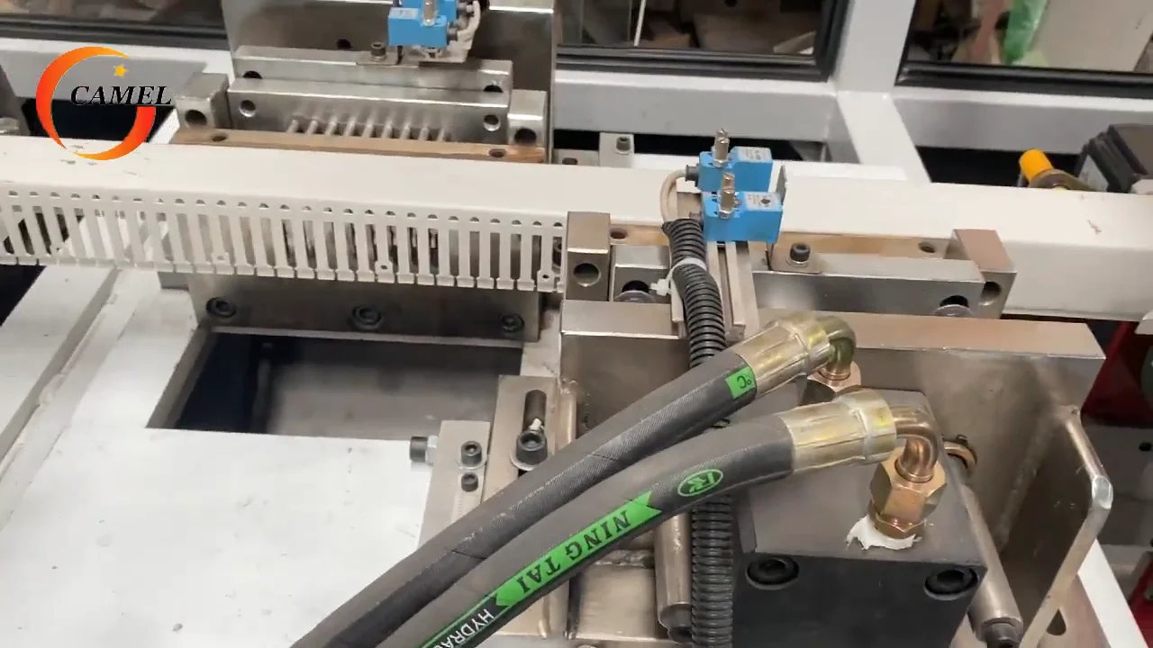 Automatic Pvc Cable Duct Punching Machine/ Offline Pvc Wiring Channel ...