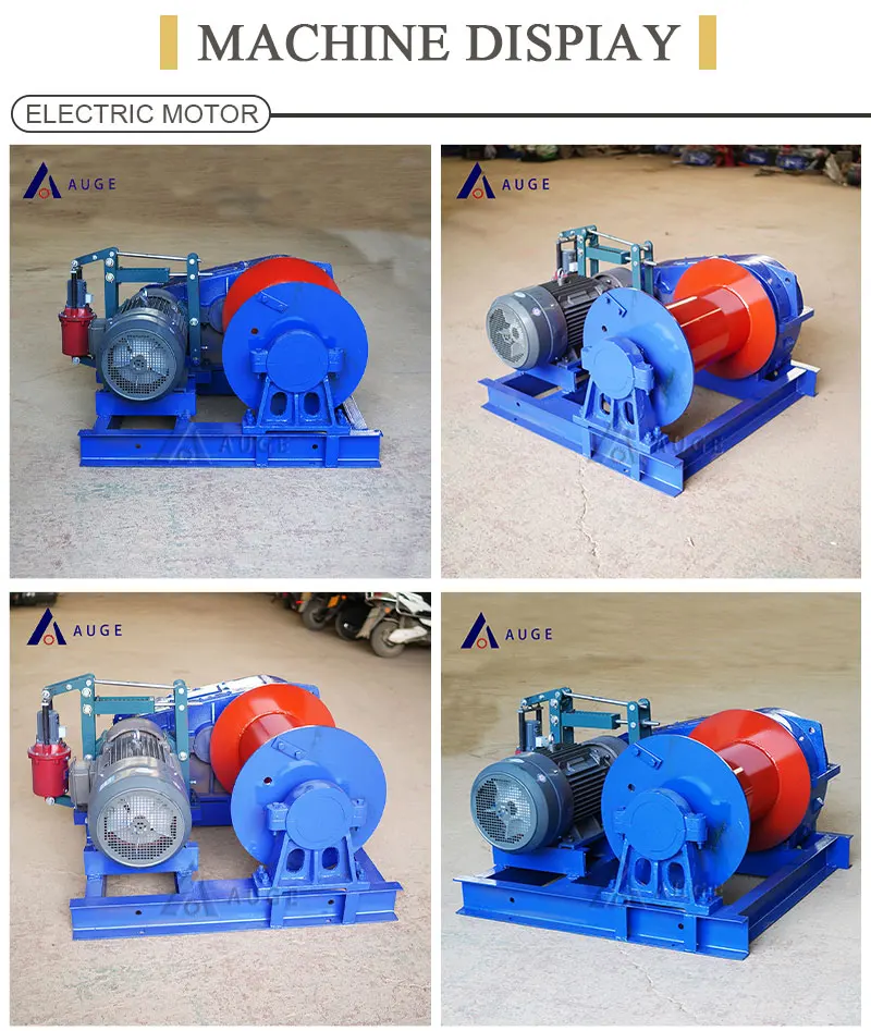 Portable 5 Ton Hydraulic Winch for Car Boat Anchors 10T Capstan Wire ...