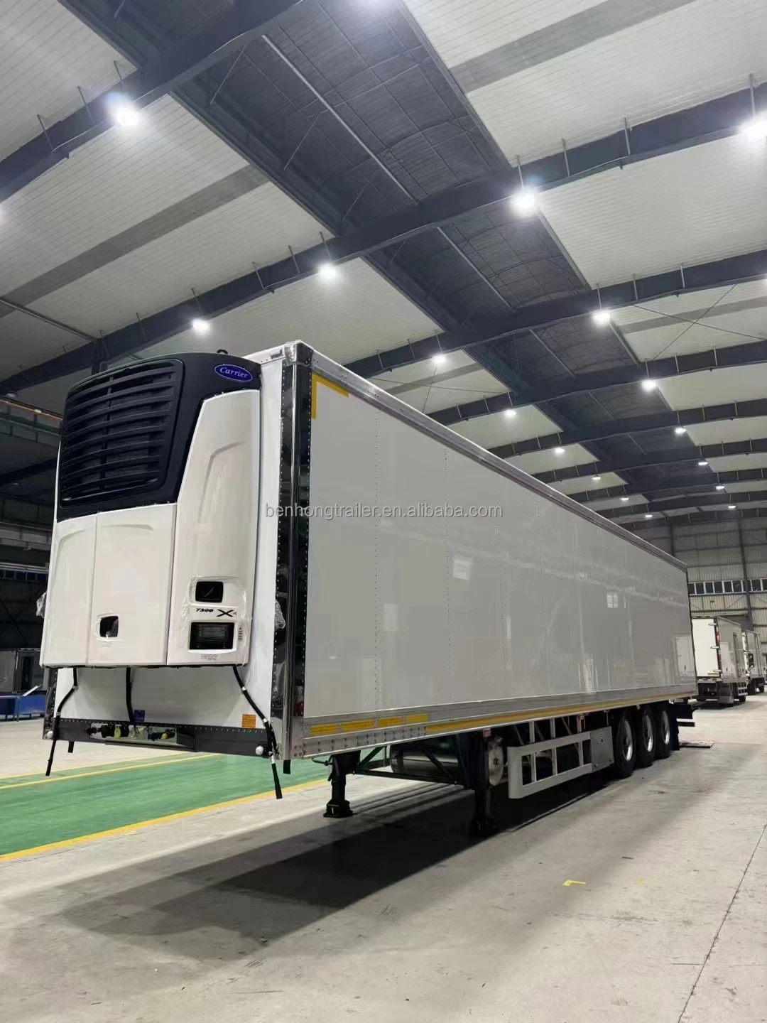 40ft 48 Foot 53ft 53 Foot 2 Axles 8 Wheels Insulated Van Reefer Semi ...