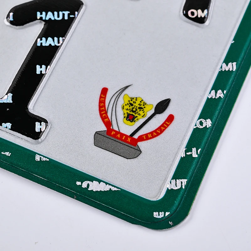 Laser Anti-radar Africa Reflective Number Car Plate Number Custom ...