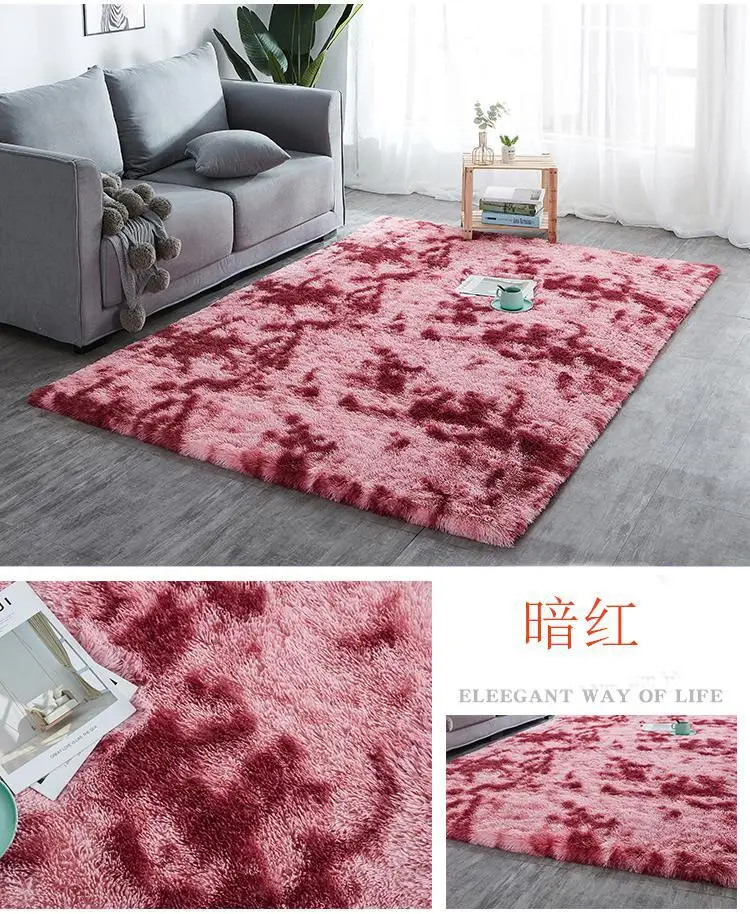 Living Room Carpet Coffee Table Sofa Footcloth Home Carpet Bedside ...