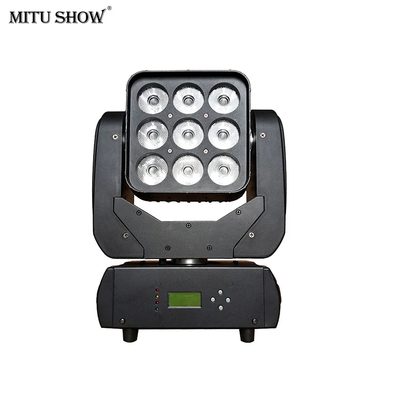 MITUSHOW 3x3 matrix led moving head light 9x12w dmx moving head matrix ...