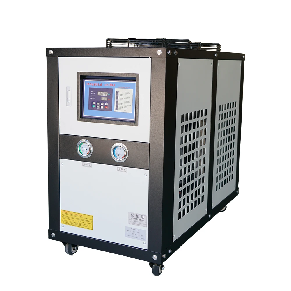 380V/3Phase/50HZ 5HP Air Cooling Chiller water cooling machine in ...