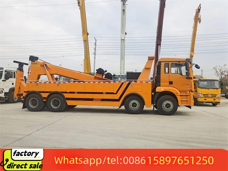 Shacman 50ton Rotator 40ton Wrecker Body Self-loader Tow Trucks For ...
