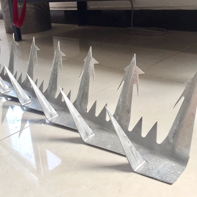Star Style Wall Barb Wire Spikes for Security & Protection