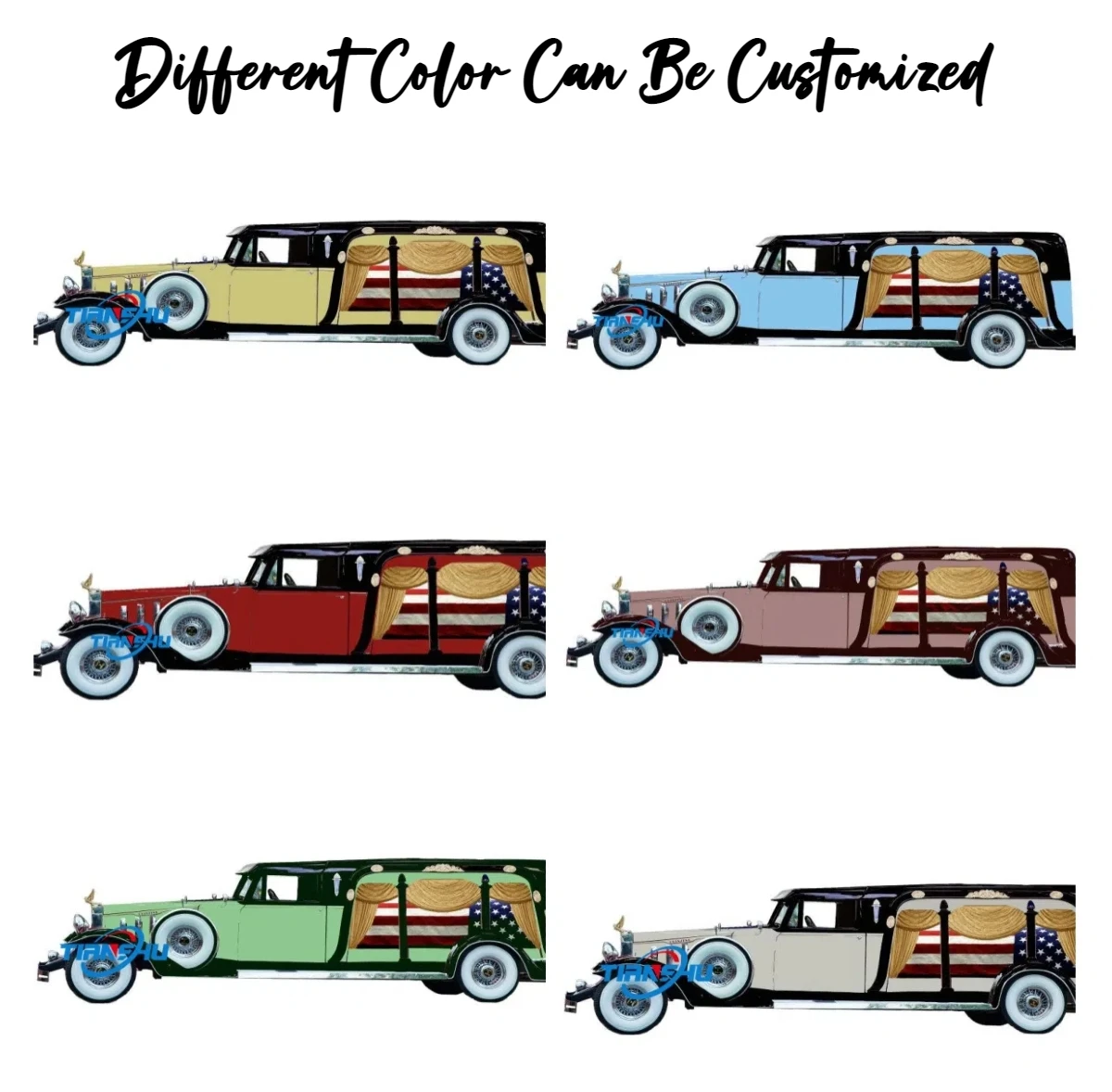 Custom Electric Funeral Hearses - Modern Classic Limousines