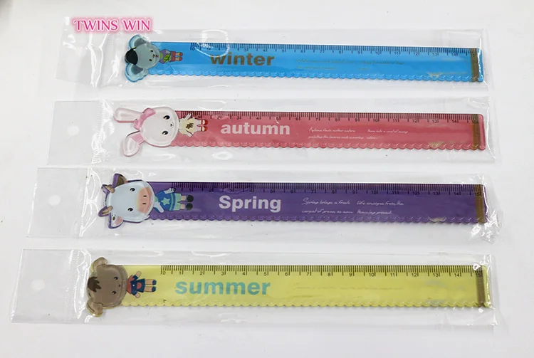 Kids Cartoon Rabbit Drawing Straight Ruler Student Stationery Plastic ...