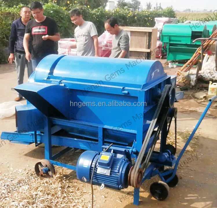 Small Millets Rice Dehusking Grain Cleaning Dehulling Millet Rice Husk ...