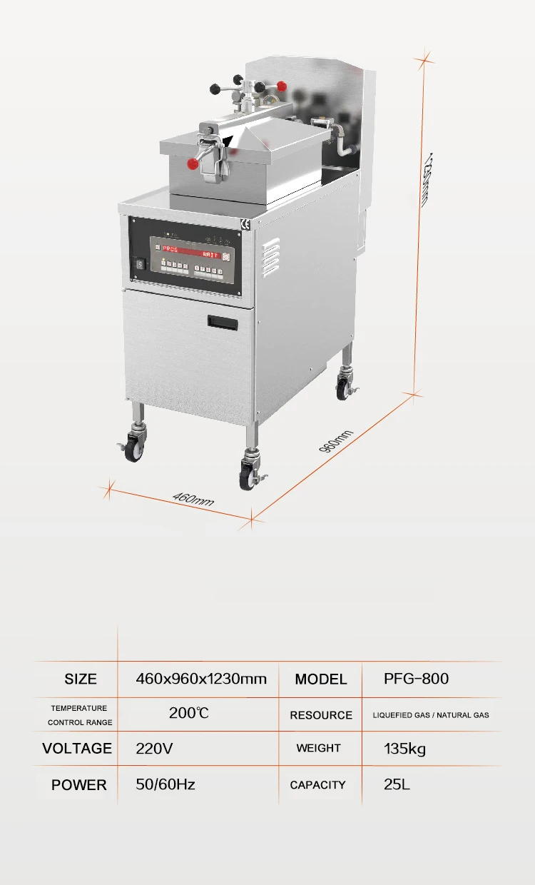 KFC Style Commercial Broaster Chicken Pressure Fryer| Alibaba.com