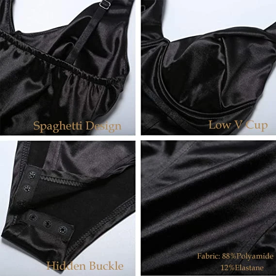 Sculpting Seamless Smoothing Bodysuit - Low V Neck Tummy Belt