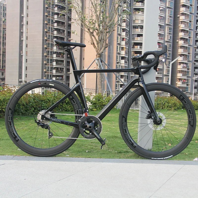 JAVA VESUVIO Full Carbon Fiber Road Bicycle - 24 Speed Racing Bike