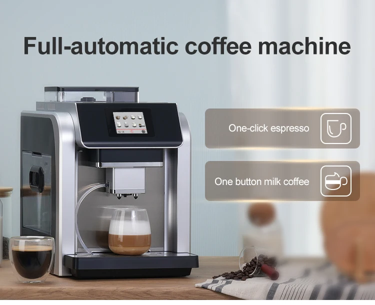 Automatic Espresso Machine - Perfect Cappuccino at Home