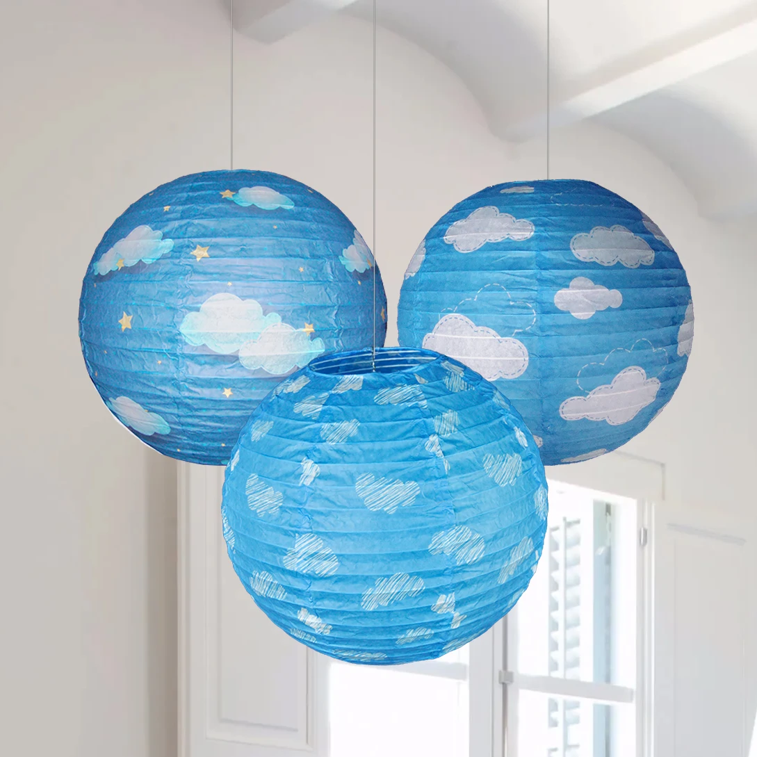 Cloud Paper Lantern For Kids Room Decoration - Buy Paper Lantern,Cloud ...