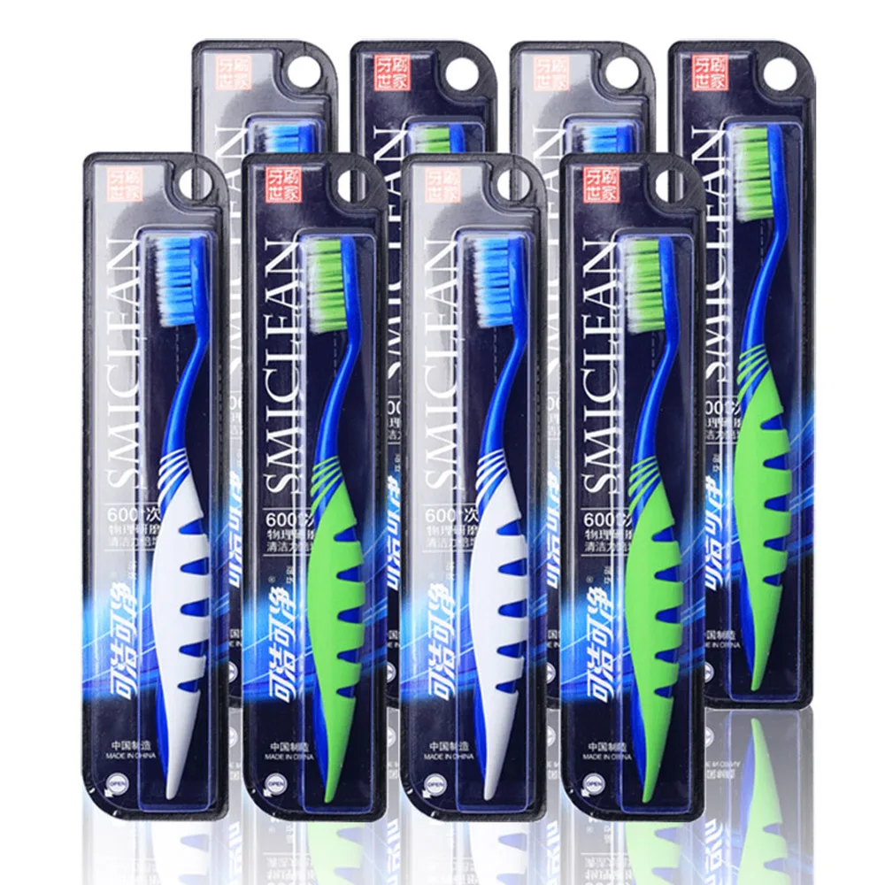 Sanxiao Medium Soft Bristle Toothbrush for Adults - Custom Profile Hole ...