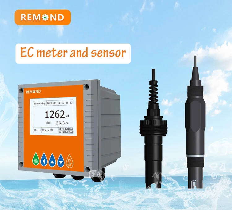 Electrical Conductivity Meter Rs485 Ec Controller Salinity Sensor ...