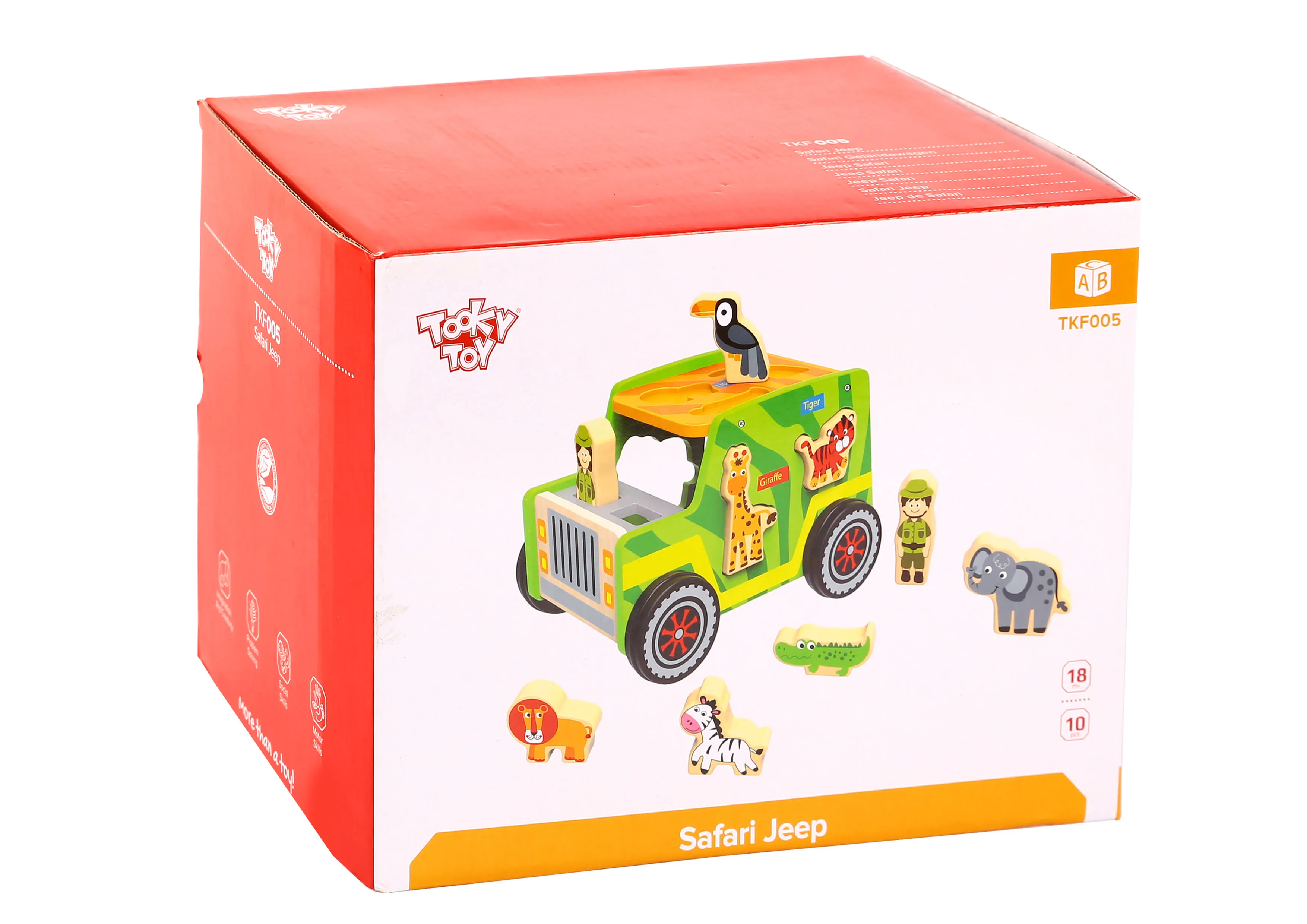 RTS 2024 Safari Animal Model Set - Educational Toy Kit
