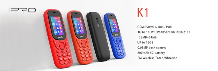 Wholesale Mobile Phone 4g Network Ipro K2 Pro 2.4inch 240*320pixels Mt6739 Quad Core Kaios 512mb ...