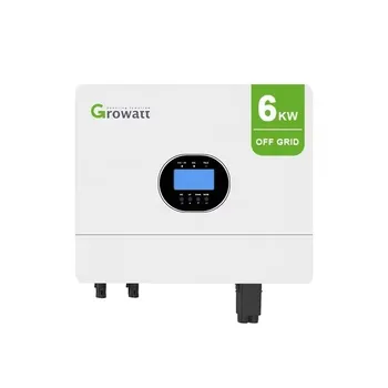 Growatt 6kw Off Grid Inverter Solar Inverter Spf 6000es Plus 6kw 6000w 220v Ups Inverter For ...