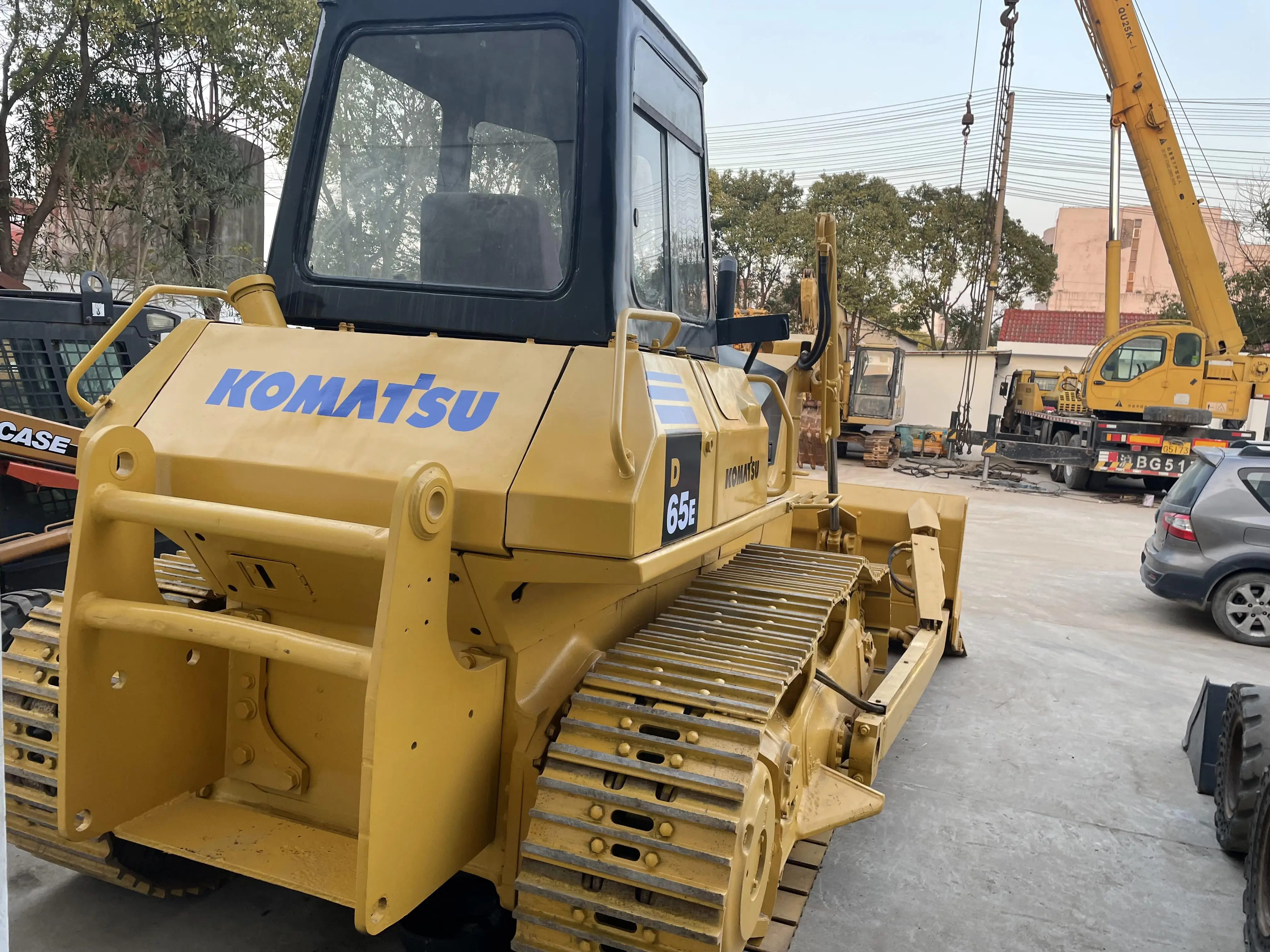 Used Original Japan Komatsu D65e Crawler Bulldozer 3952 Working Hours - Buy Used Bulldozer ...