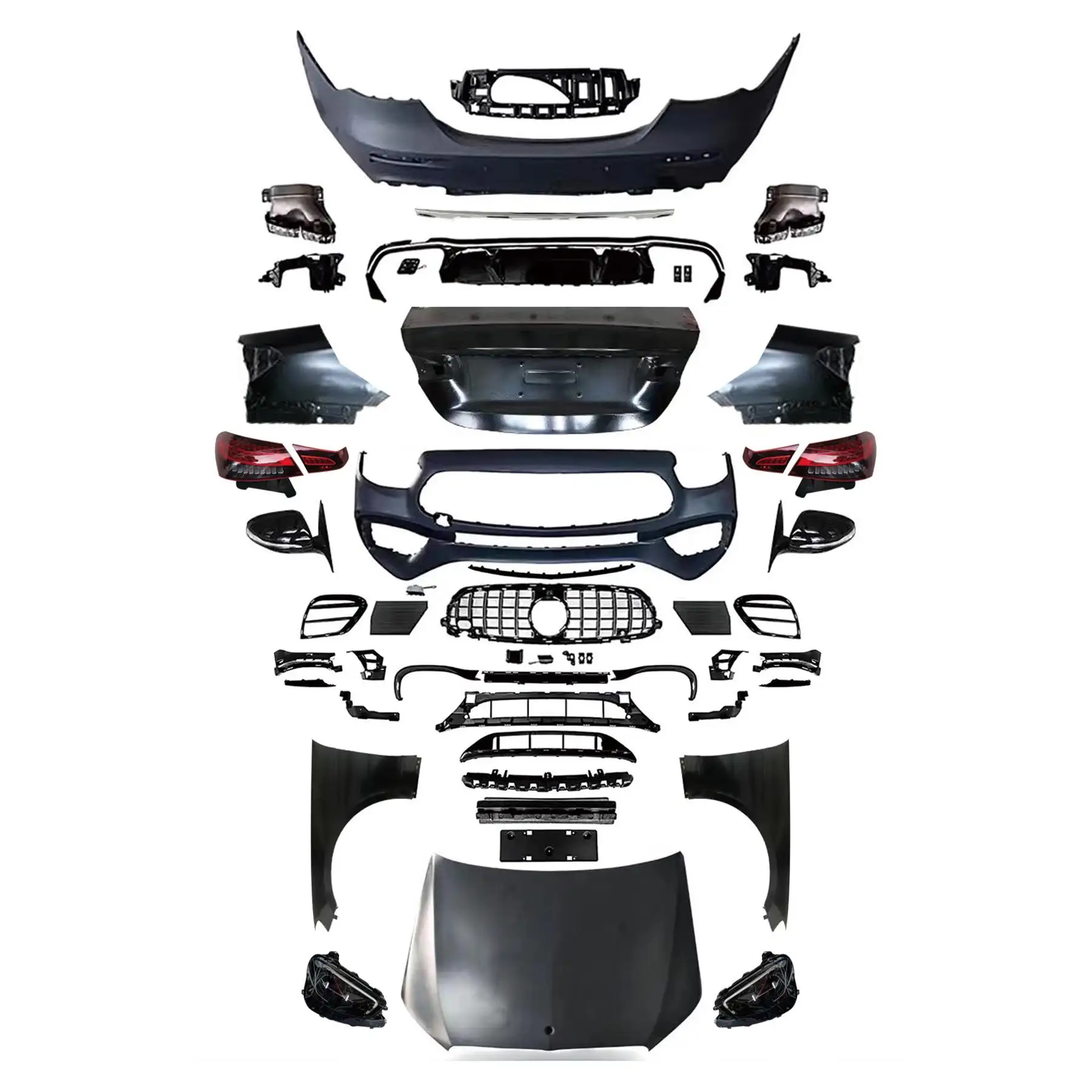 Upgrade For Mercedes Benz E-class W212 2009-2015 Body Conversion Kit ...