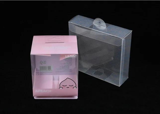 Factory Custom Clear Transparent Pet Plastic Video Game Box Protectors ...