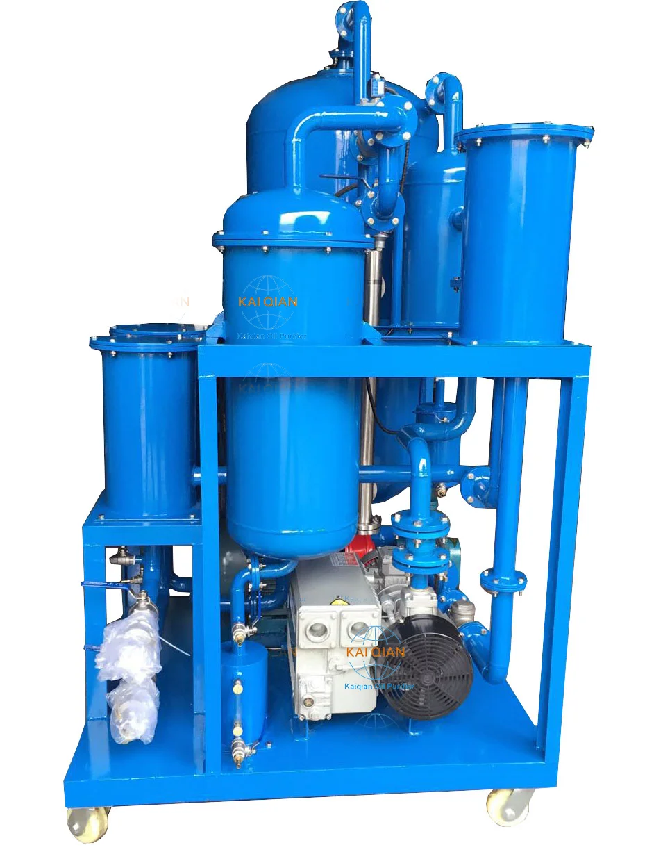 Hydraulic Oil System Oil Cleaning Filtration Machine Vacuum Hydraulic ...