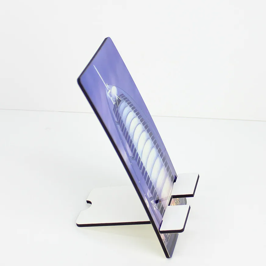 2023 MDF Phone Stand Sublimation Blanks - Customizable Holders