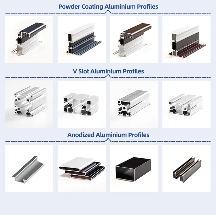 Thermal Break Aluminum Profile Price Extruded Anodized Aluminium ...
