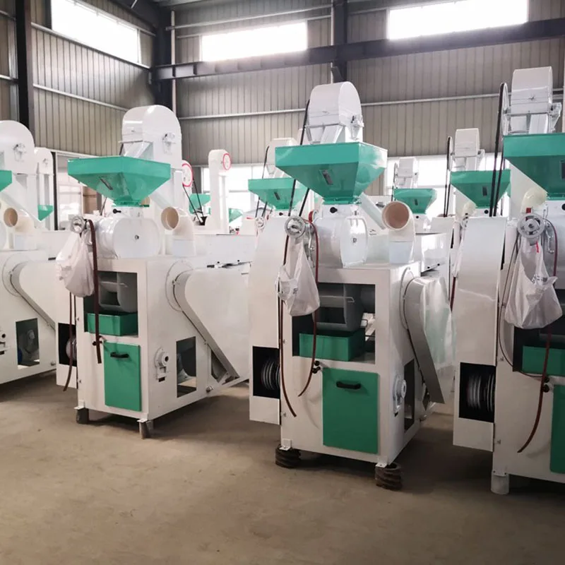 Commercial 4-in-1 Rice Milling Machine Set - Multifunctional