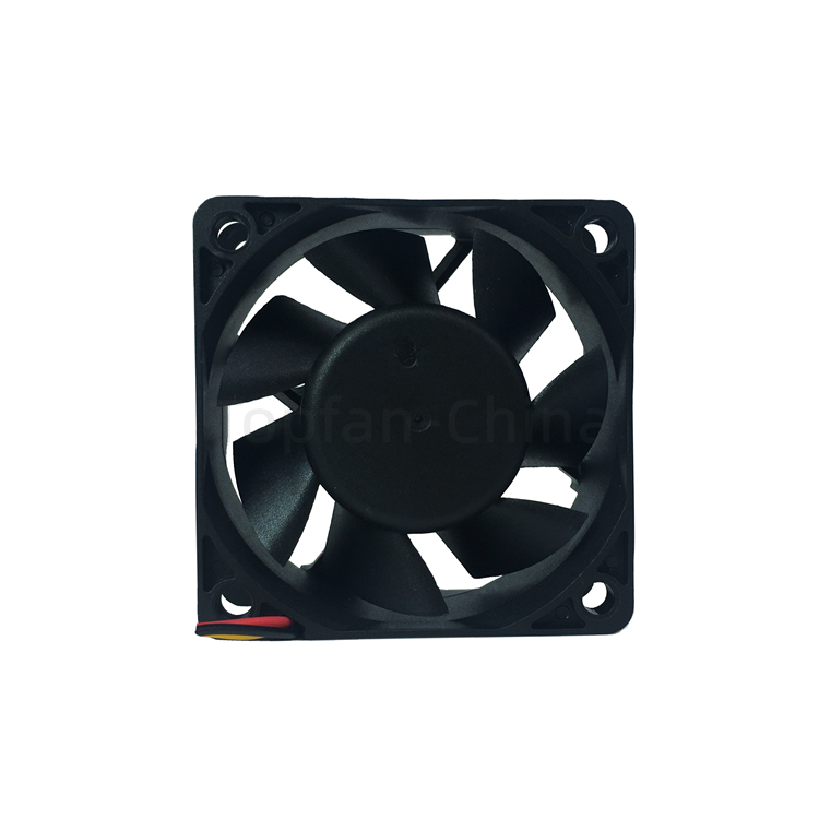 60mm X 60mm X 25mm 12V Dual Ball DC Case Fan Brushless Cooling Fan