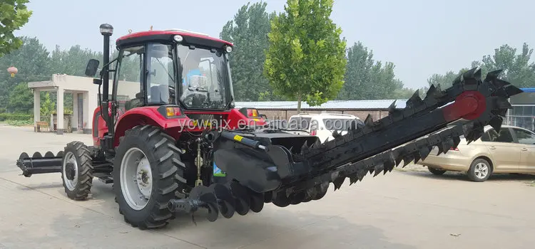 Heavy Duty Trencher Machine - High Productivity & Durability