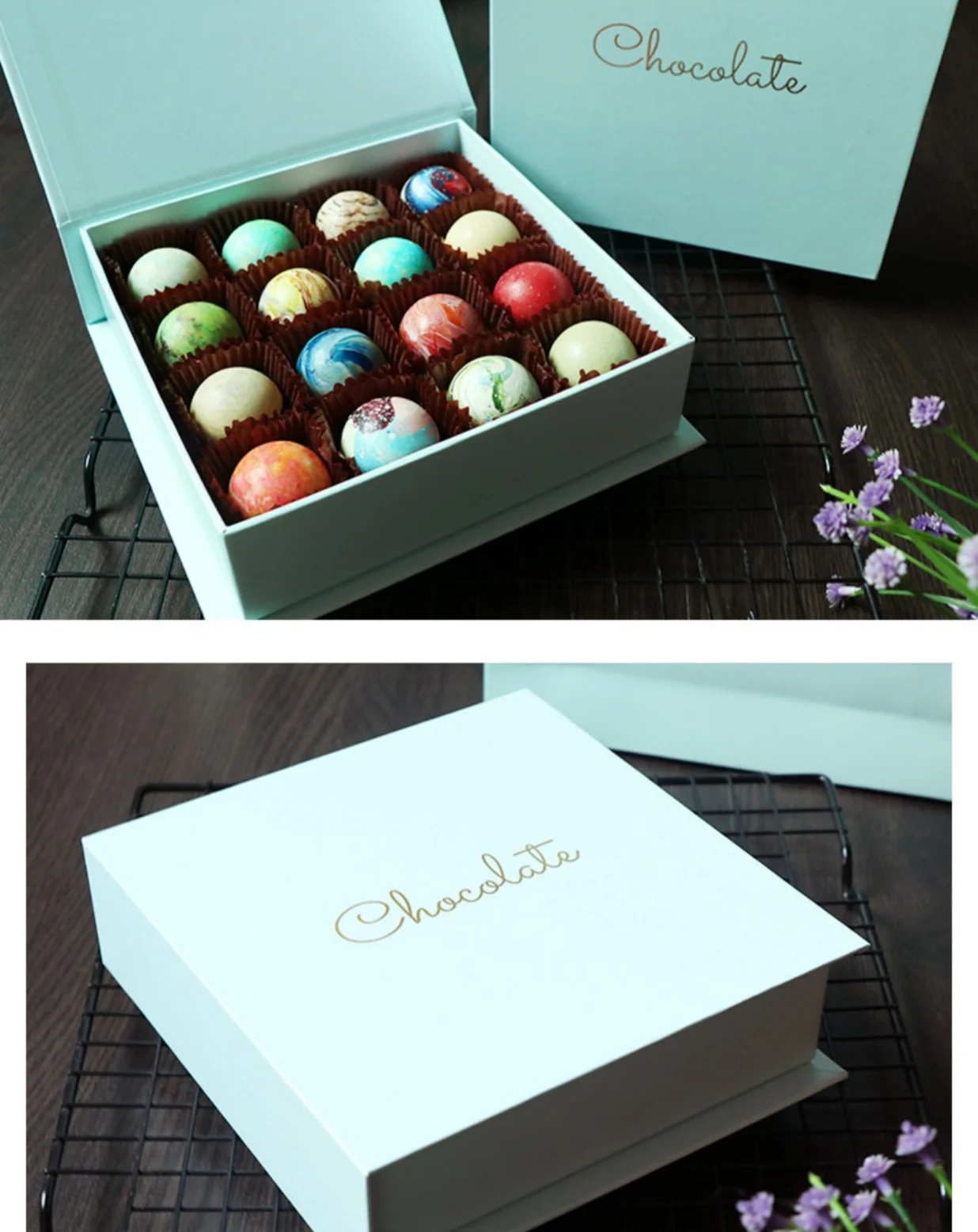Custom Chocolate Packaging Boxes - Eco-Friendly & Luxurious