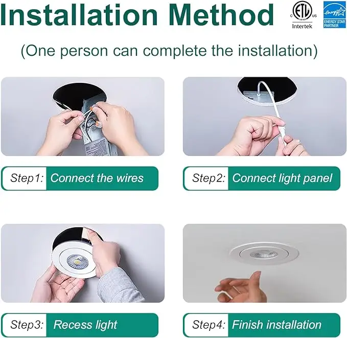 Cob Led Recessed Fixture Ceiling Downlight Lamp Bulb Gimbal Led Lights ...