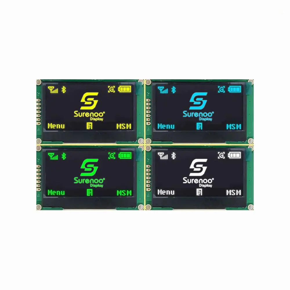 2 42 Inch White Oled Display Ssd1309 128x64 Spi Serial Port Module For