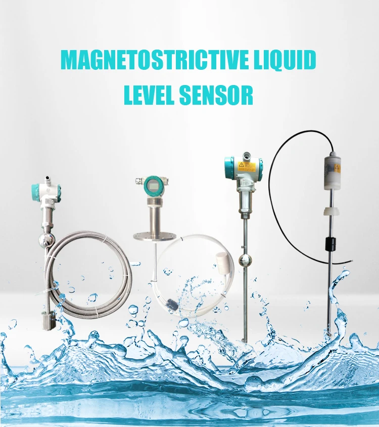 Oil Tank Rs485 Integrated Remote Magnetostrictive Level Transmitter ...