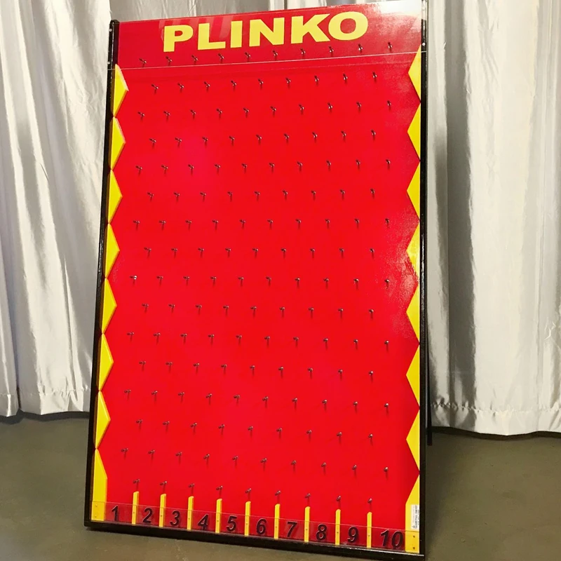 Wooden Plinko Game Set - Perfect for Indoor & Outdoor Parties