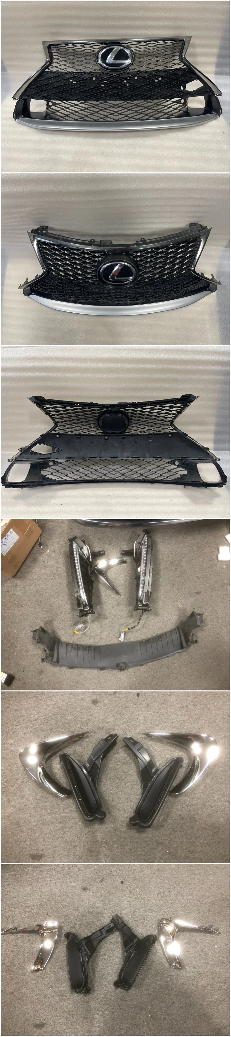 Car Body Kit for Lexus RC200 RC300 RC350 Front Bumper Headlight ...