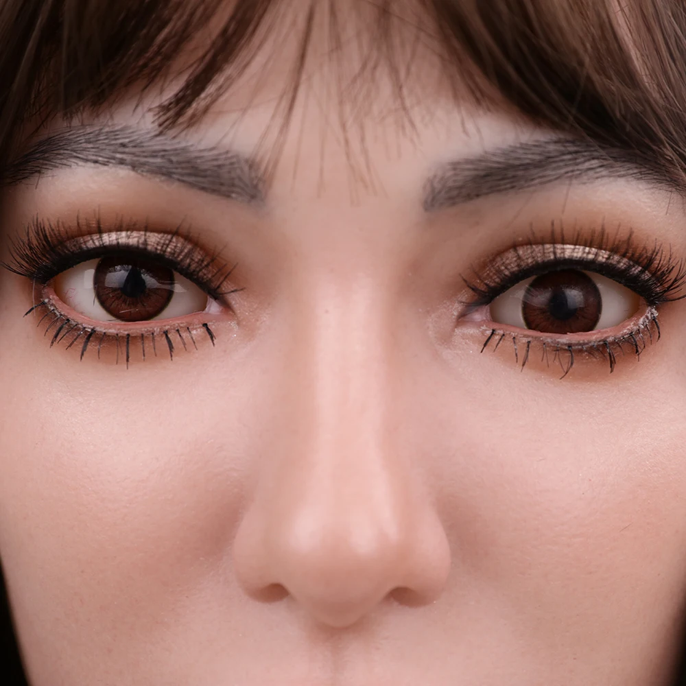 Realistic Silicone Female Mannequin Head For Hat Display Headform For ...