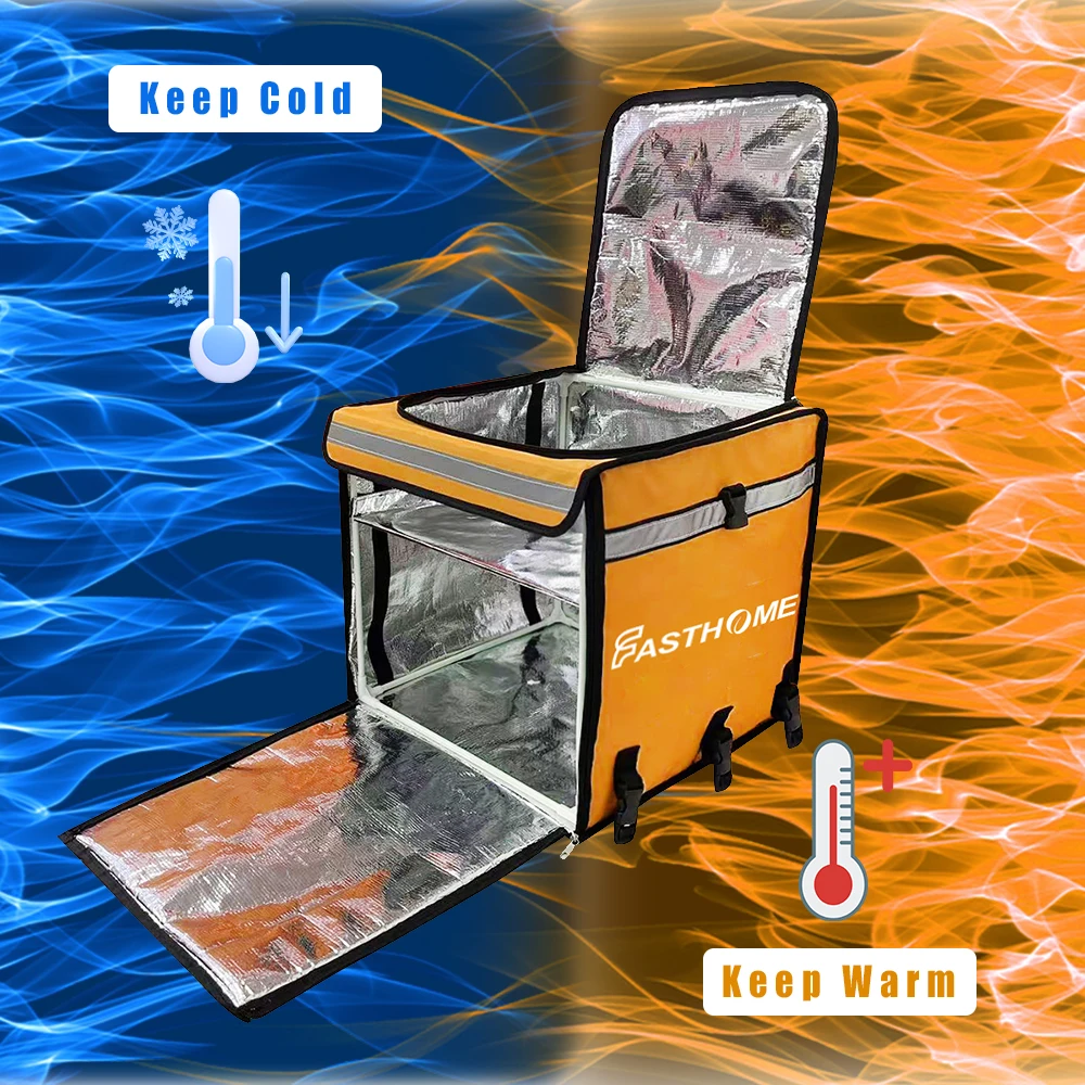 Waterproof Expandable Pizza Food Insulated Motorcycle Cooler Backpack ...