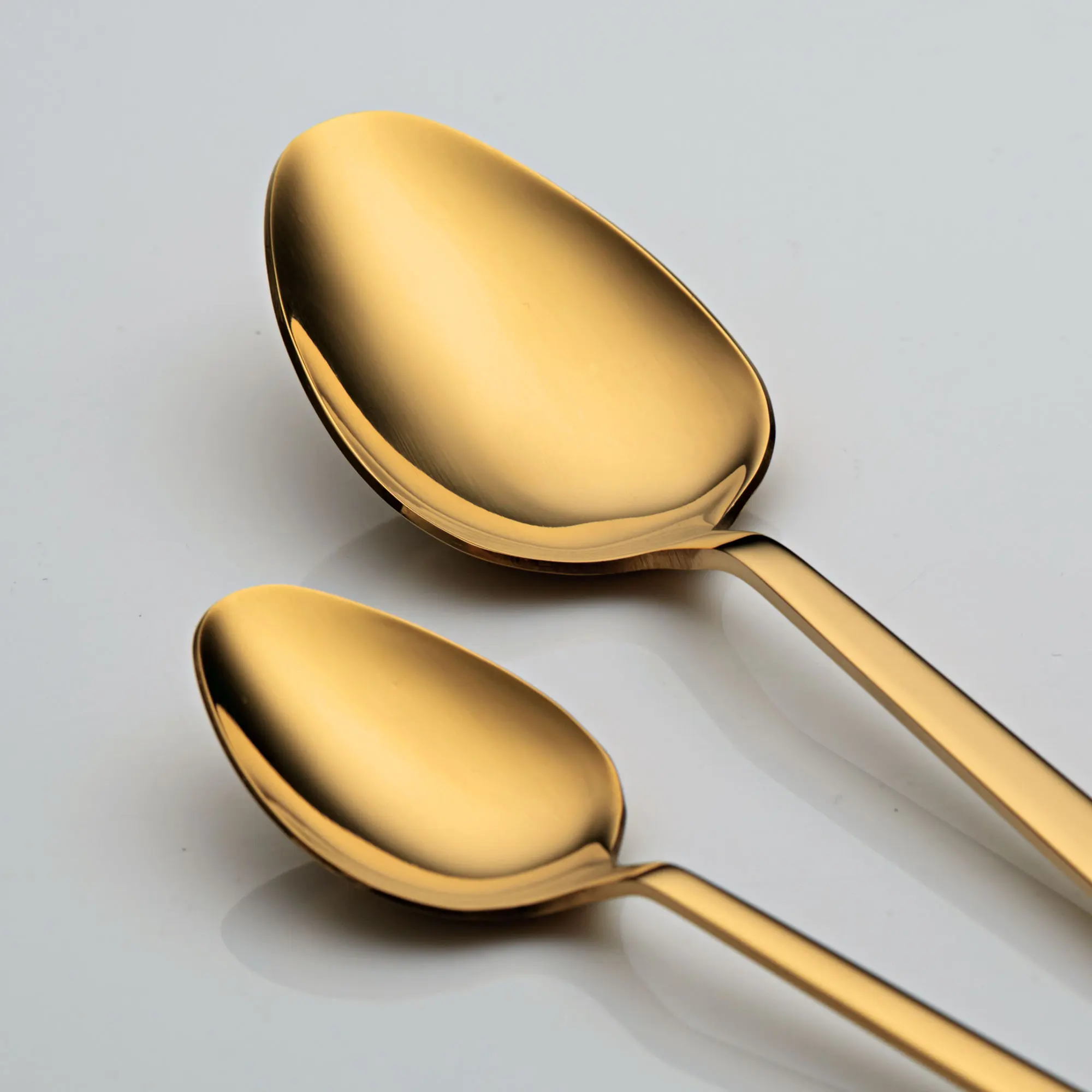 Custom High Quality Kitchen Gold Cutlery Set - 5PCS Luxury