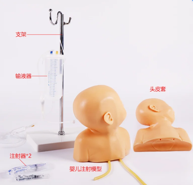 Pediatric Venous Simulation Head Pack,Pediatric Venous And Phlebotomy ...