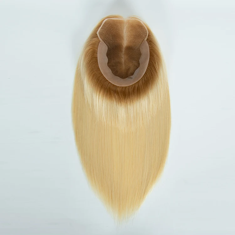 Hd Swiss Lace Cuticle Aligned Virgin Human Hair Topper For Women 6 By 8 ...