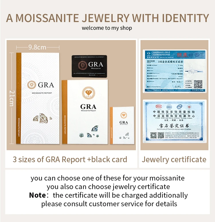 Wholesale Jewelry Women - GRA Certified Moissanite Rings