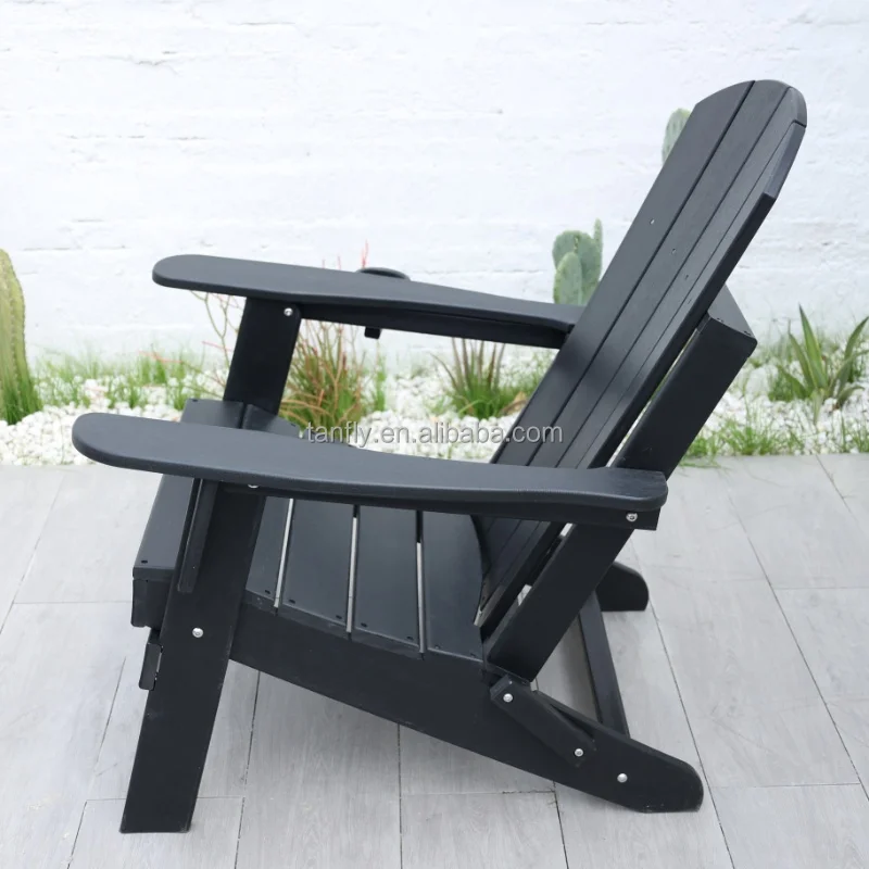 Patio Garden HDPE Chair - Durable Adirondack Outdoor Furniture