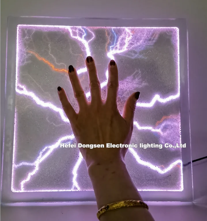 12W Plasma Plate Light - Purple, IP54, 10000 Hours Lifespan