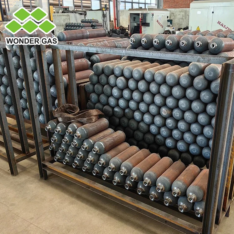 5L/6L SCBA 300Bar Steel Cylinder TPED ISO 9809-1 Standard for Marine ...